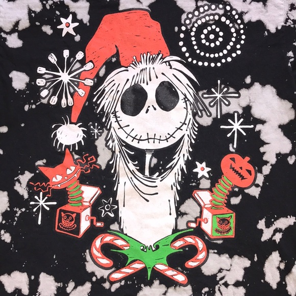 Disney | Shirts | The Nightmare Before Christmas Disney Graphic Tee ...